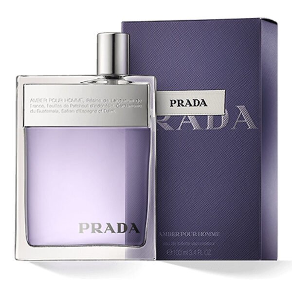 Prada Amber Pour Homme Eau De Toilette For Men 100ml | Perfume Gyaan