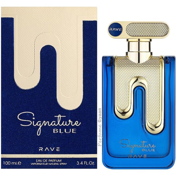 Rave Signature Blue For Men Eau De Parfum 100ml | Perfume Gyaan